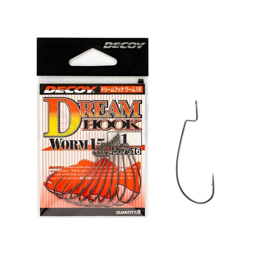 Amo Decoy Worm 15 Dream Hook #2/0 – TodaroSport
